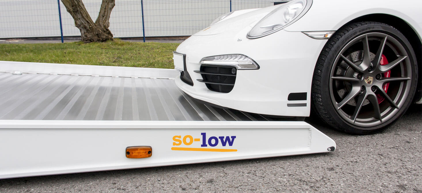 Low Approach Slide Bed Recovery Vehicles For Low Profile Sports Cars