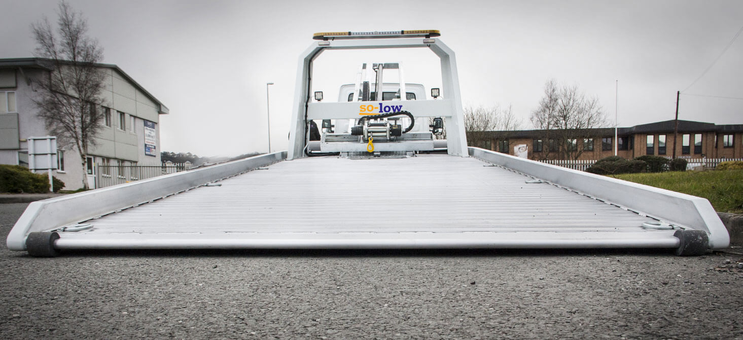 Low Approach Slide Bed Recovery Vehicles For Low Profile Sports Cars